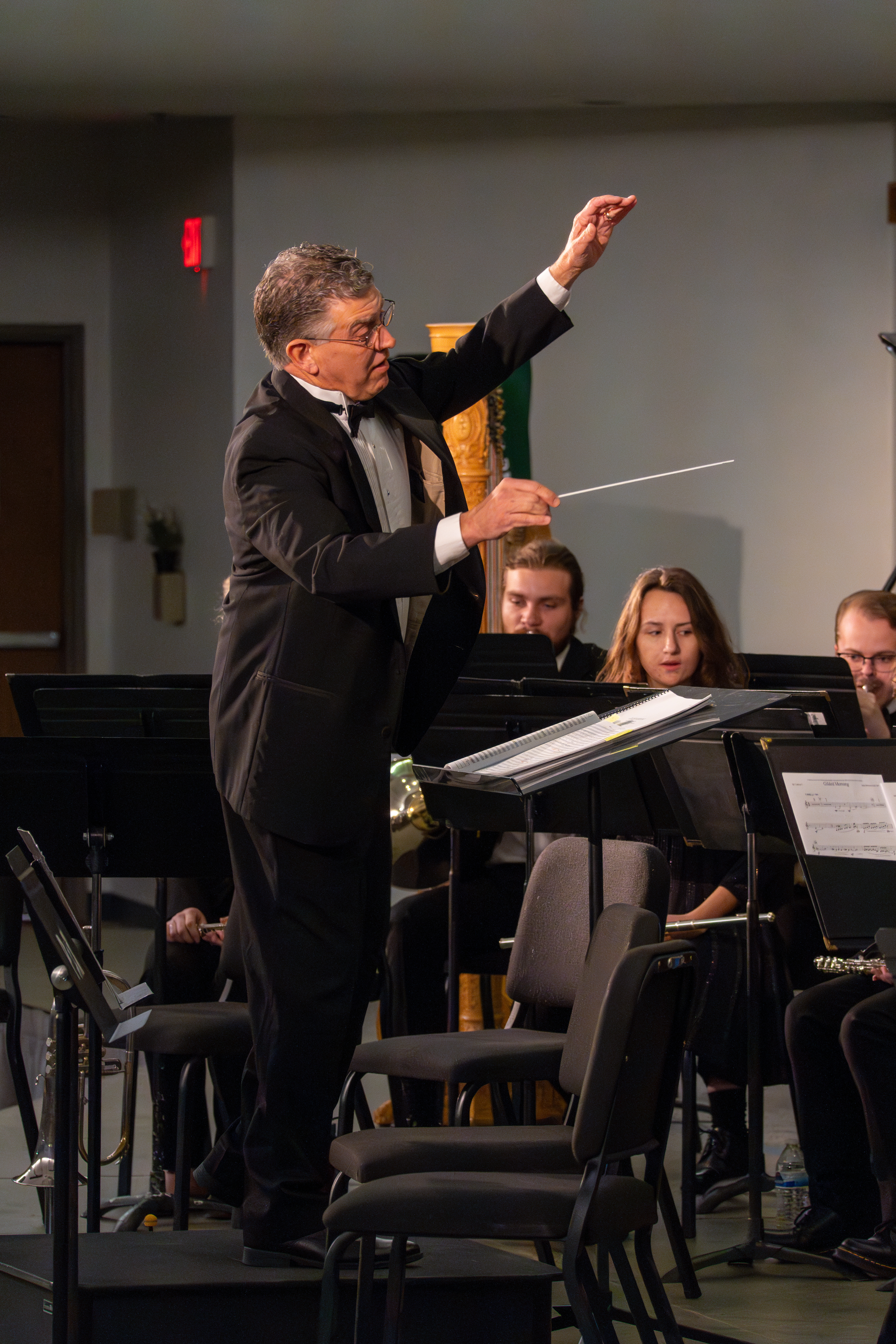 Visit from Composer John Wasson inspires Concordia Wind Orchestra