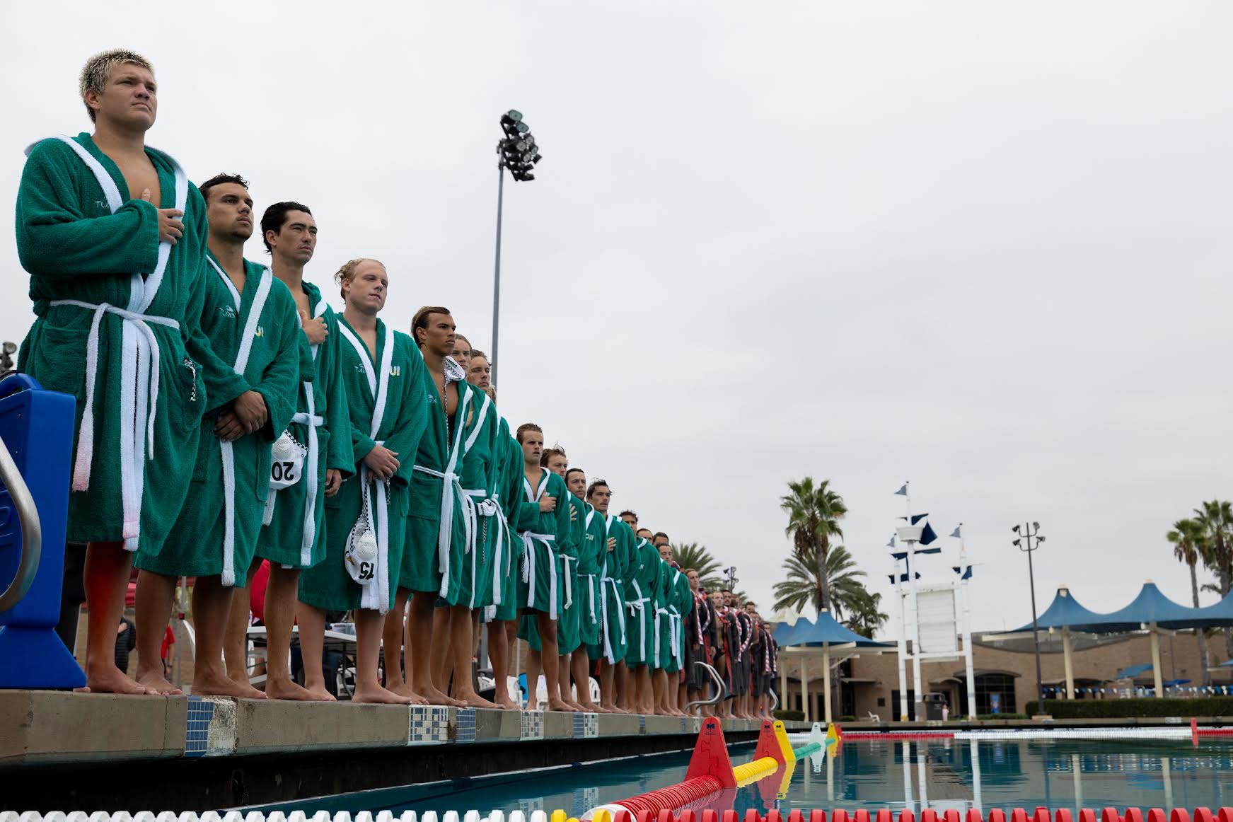 Men's water polo team on a good start, beating tough opponents