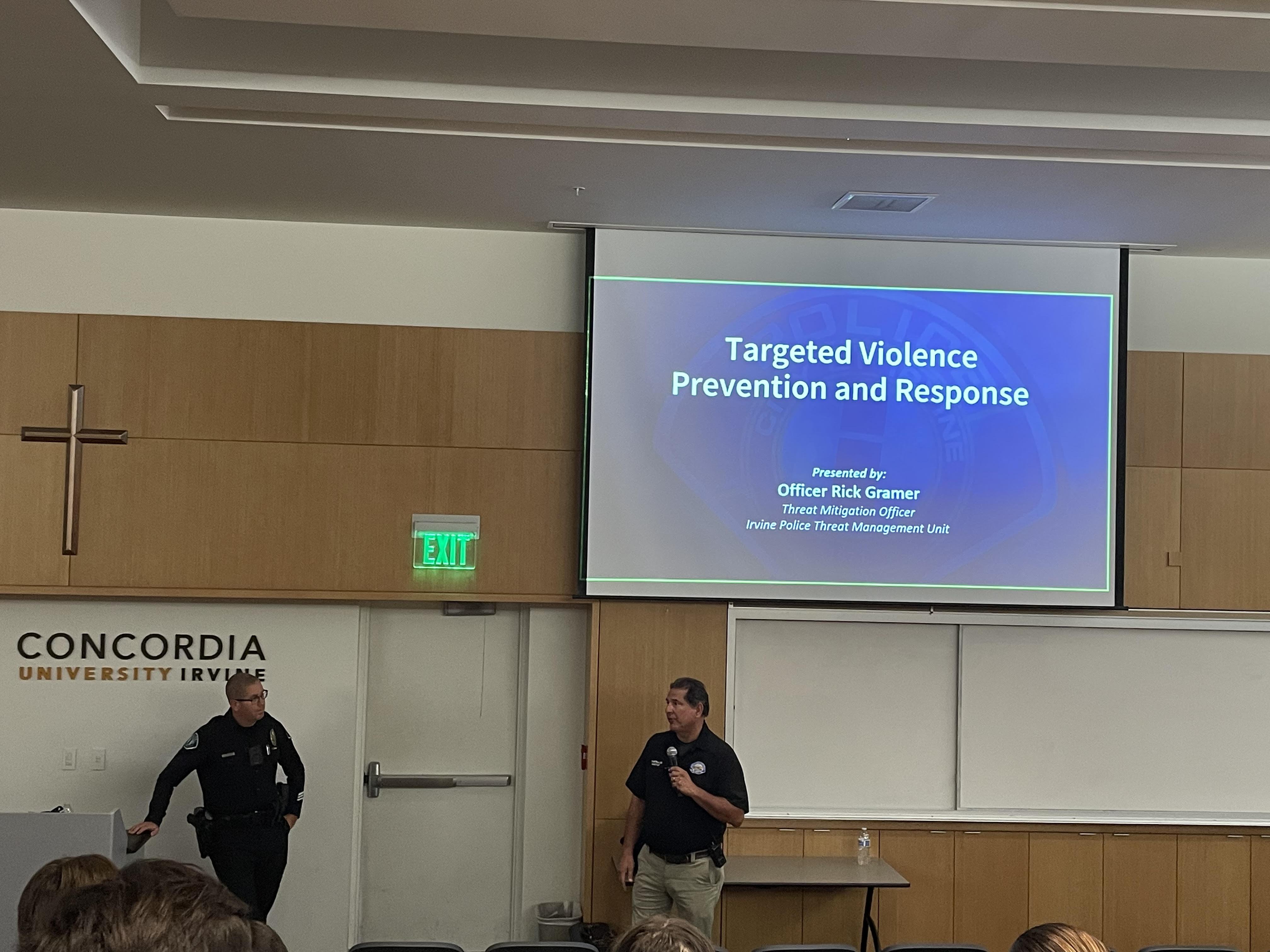 Violent Intruder Response Training emphasizes planning and preparedness